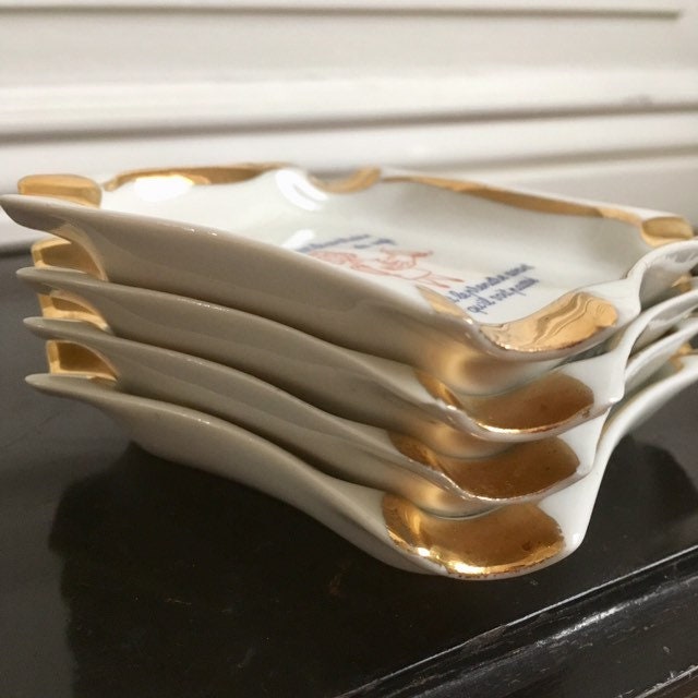 French Vintage Collection of Limoges Cendriers / Vintage - Etsy