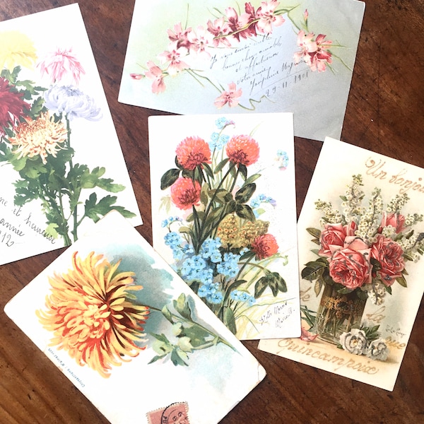 French Postcards - Etsy