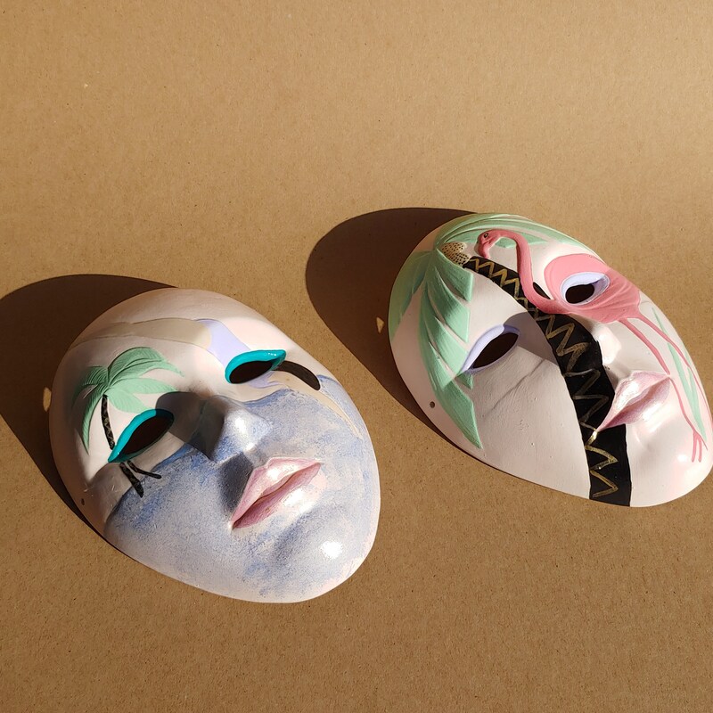 Ceramic Face Mask - Etsy