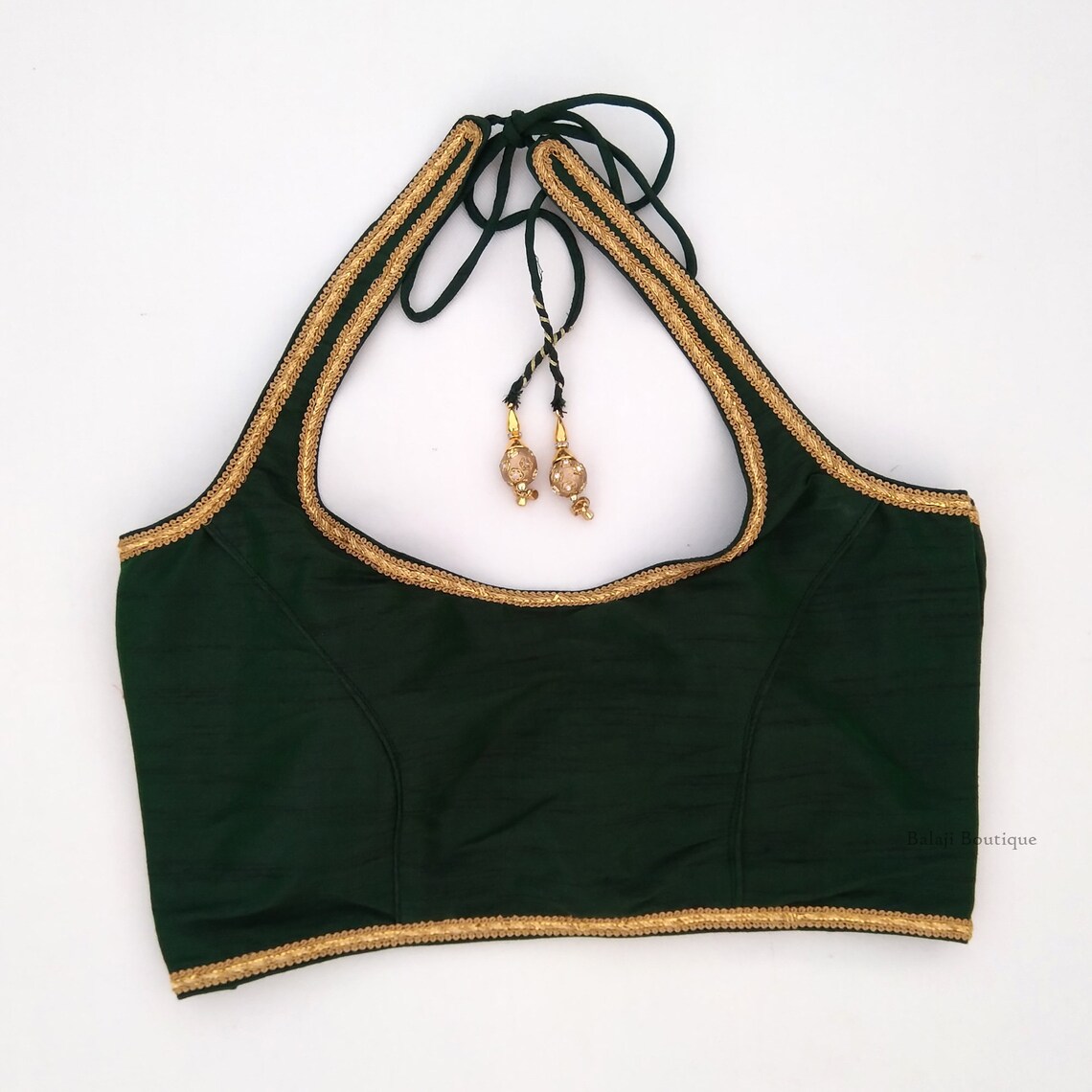 Beautiful Indian Readymade Halter Neck Blouse Readymade Sari - Etsy