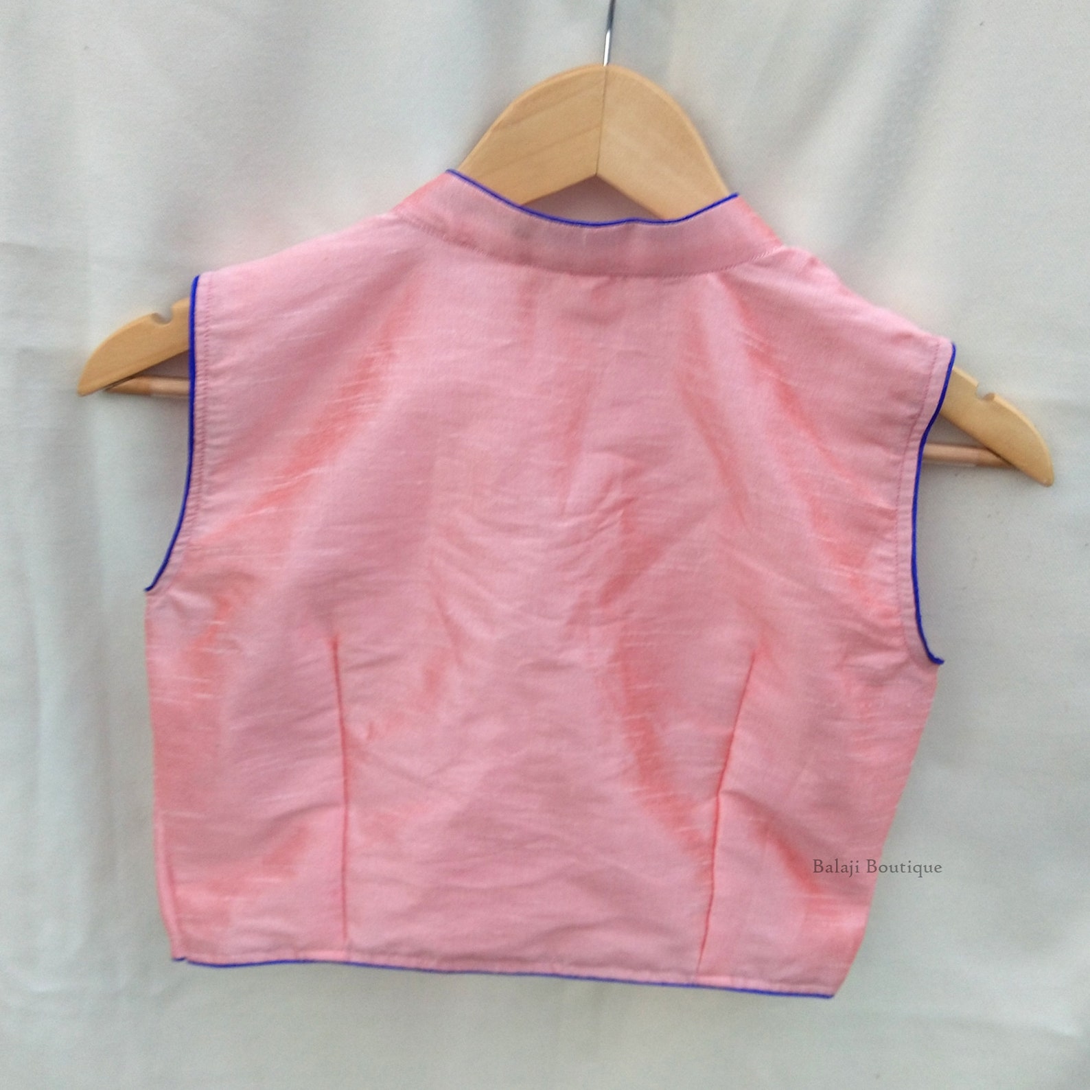 Made TO Order Pink Saree Blouse Indian Sari Blouse Bollywood | Etsy