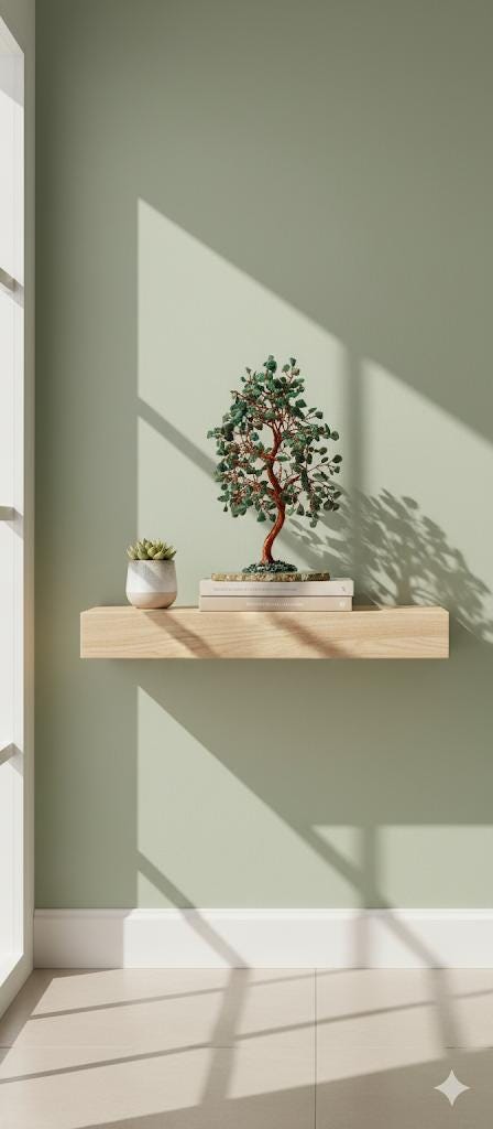 Green Jade Feng Shui Tree of Life: Luck & Abundance - Etsy