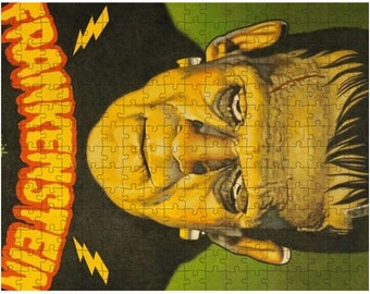 Frankenstein Puzzle - Etsy