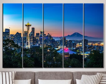 Seattle painting | Etsy