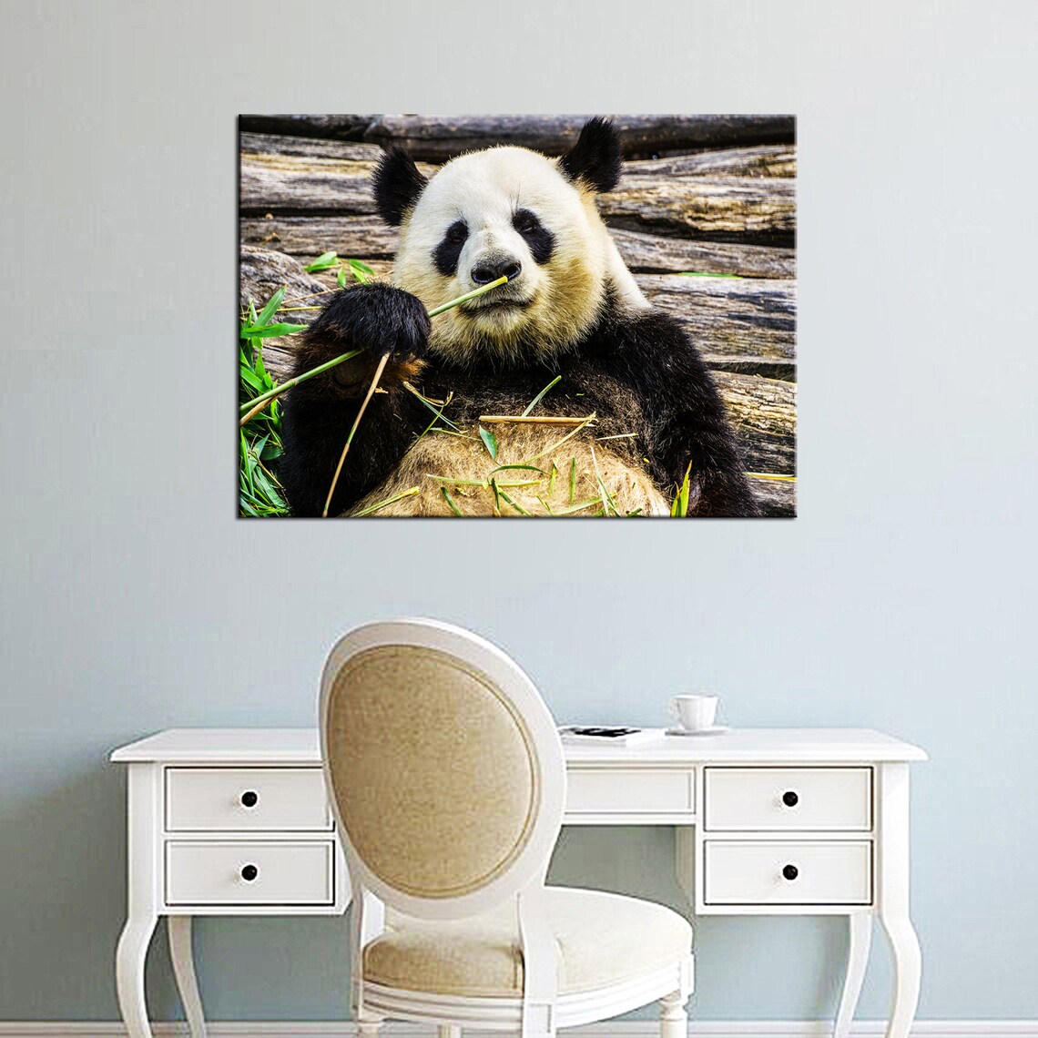 Panda Canvas Art Canvas Wall Art Panda Prints Panda Wall Art | Etsy