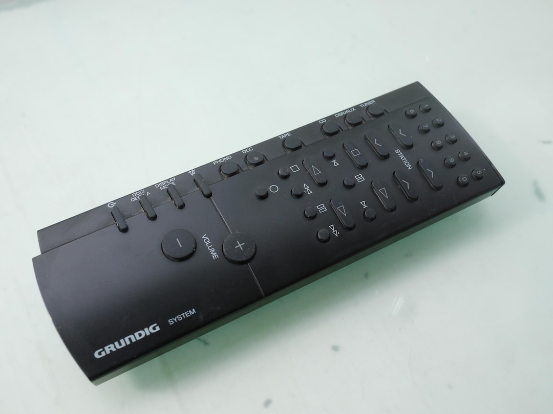 Grundig System Remote Control / Vintage Remote R11 / Finearts - Etsy
