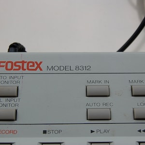 Fostex Model 8312 Wired Remote Control for RD-8 ADAT Digital Multi ...