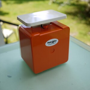 Hanson Scale in Orange / Kitchen Scale 1970s / Letter Scale / up to 5 ...