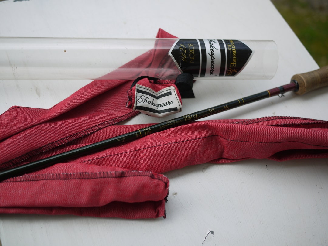 Shakespeare Worcestershire Boron 1726 Fly Rod - 26/270 - 9 Ft - # 6/8 ...
