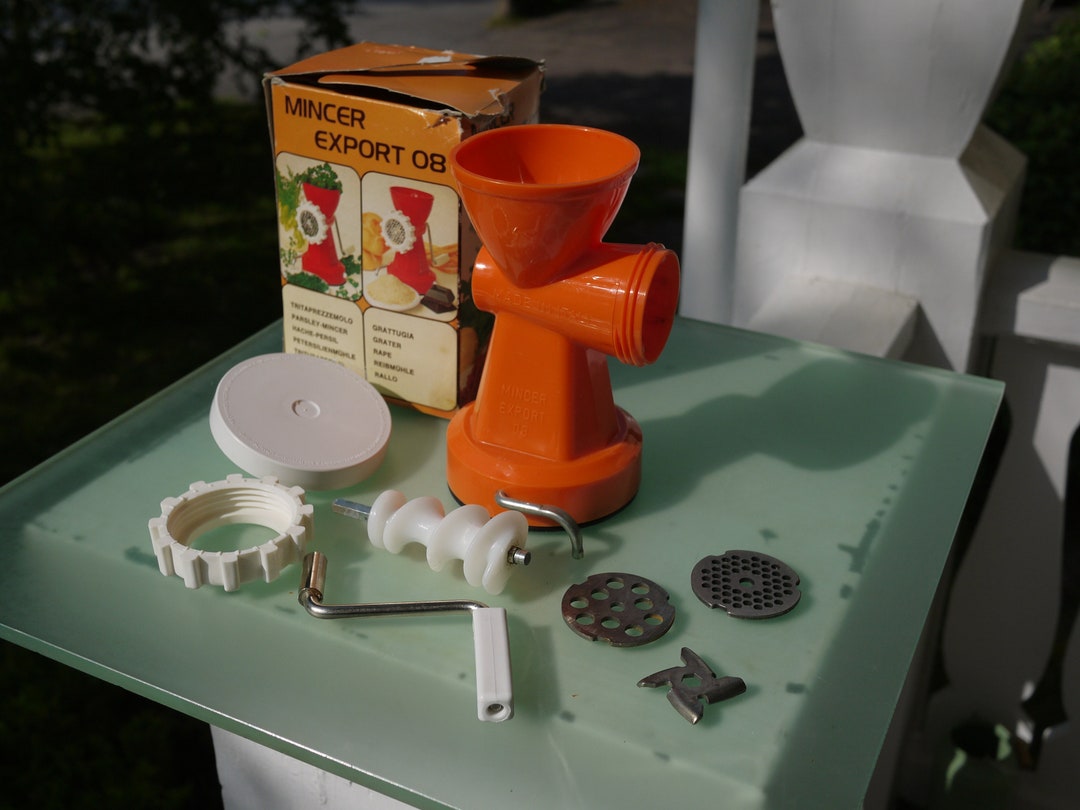 Supernova Mincer Export 08 / Meat Grinder Made in Italy / Orange / 70s ...