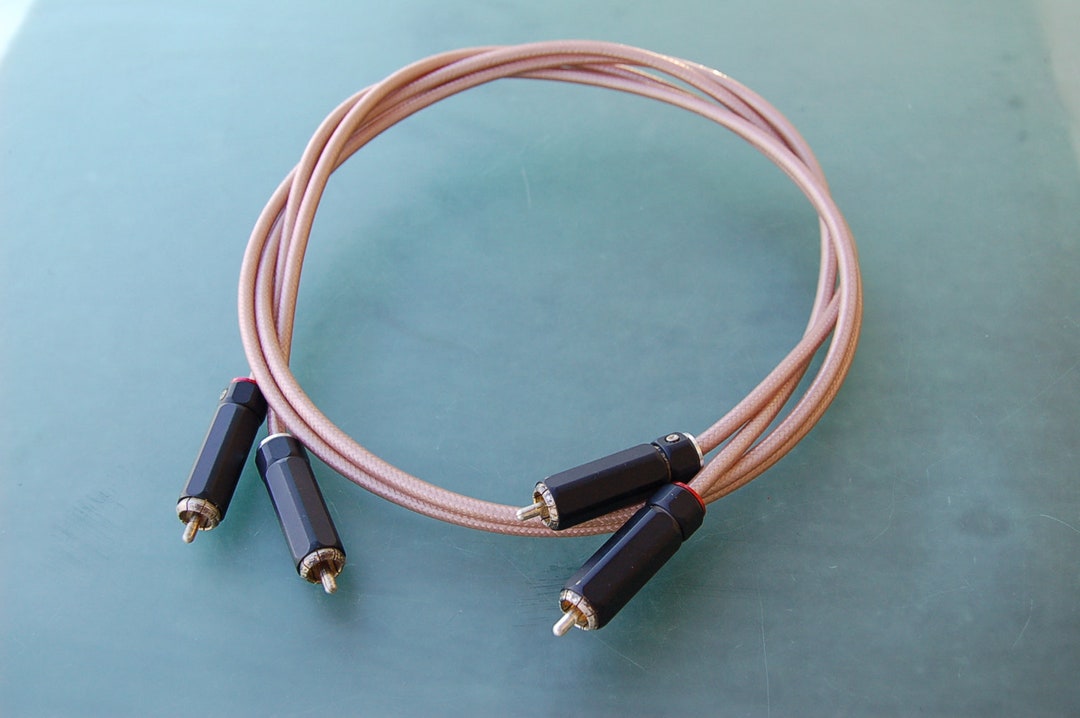 Coaxial Phonobar Cinch Cable / RCA / With Silver Plugs / Professional ...