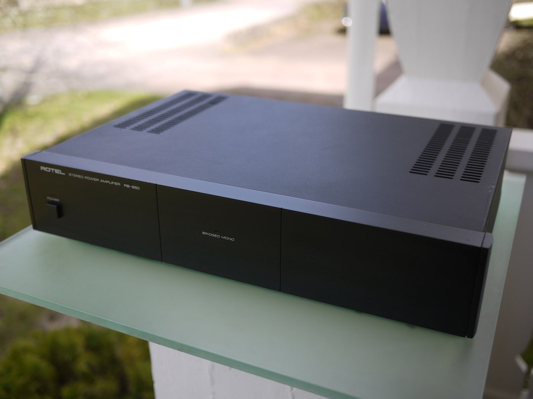 Rotel RB-850 / Double Mono / Stereo or Monoblock Switchable ...