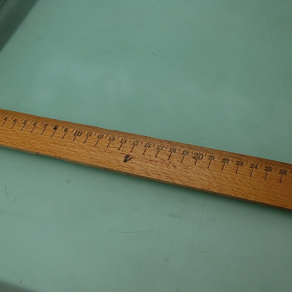 Vintage Wooden Ruler - Etsy