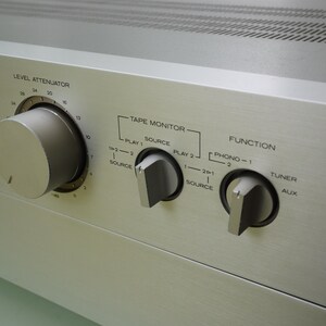Hitachi HA-7700 / Mosfet / 2x Phono MM&MC / Double Mono / Vintage / Pre ...