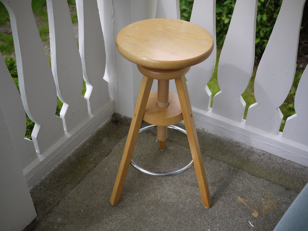 Ikea Drehhocker Holz