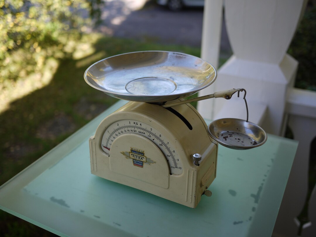 Ticka Karlsson Kitchen Scale / Double Scale / up to 10 Kg or up to 300 ...
