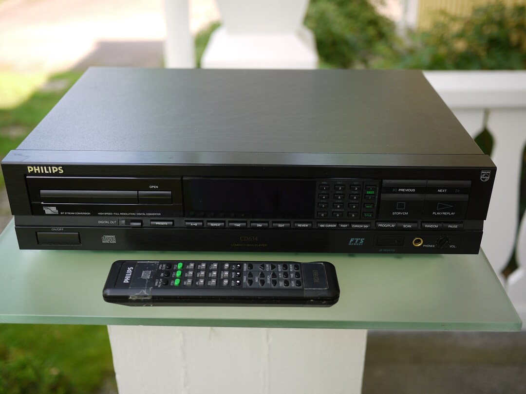 Philips CD 634 / SAA7321 DAC & Philips CDM-4/19 Drive / Remote ...
