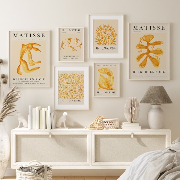 Yellow Matisse Print - Etsy