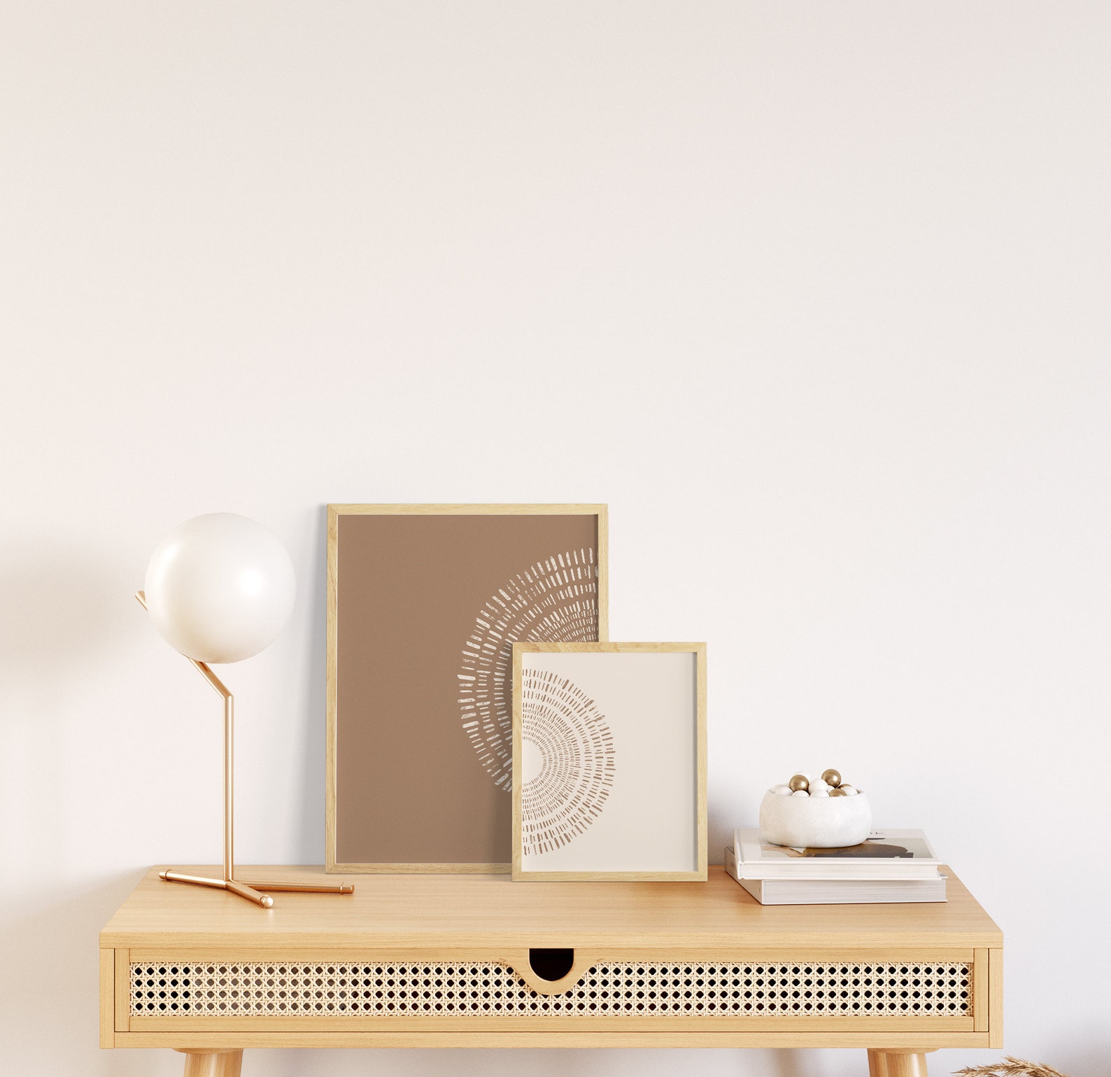 Neutral Wall Art Set of 2 Prints Neutral Gallery Wall Set - Etsy