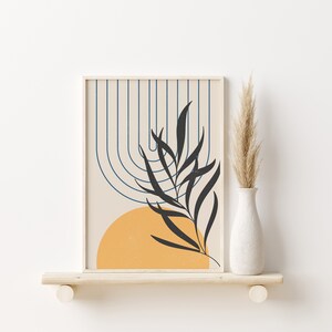 Bright Modern Wall Art, Trendy Art Prints, Boho Printable Set of 6 ...