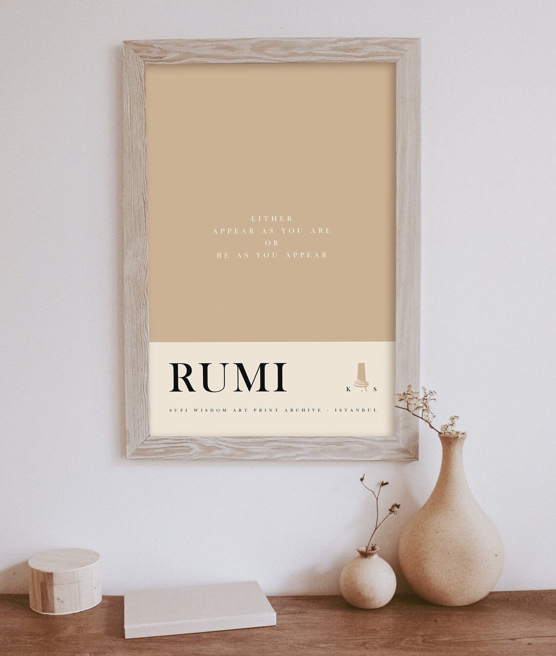 Rumi Quote Print, Rumi Poem Wall Art, Spiritual Prints, Quotes About ...