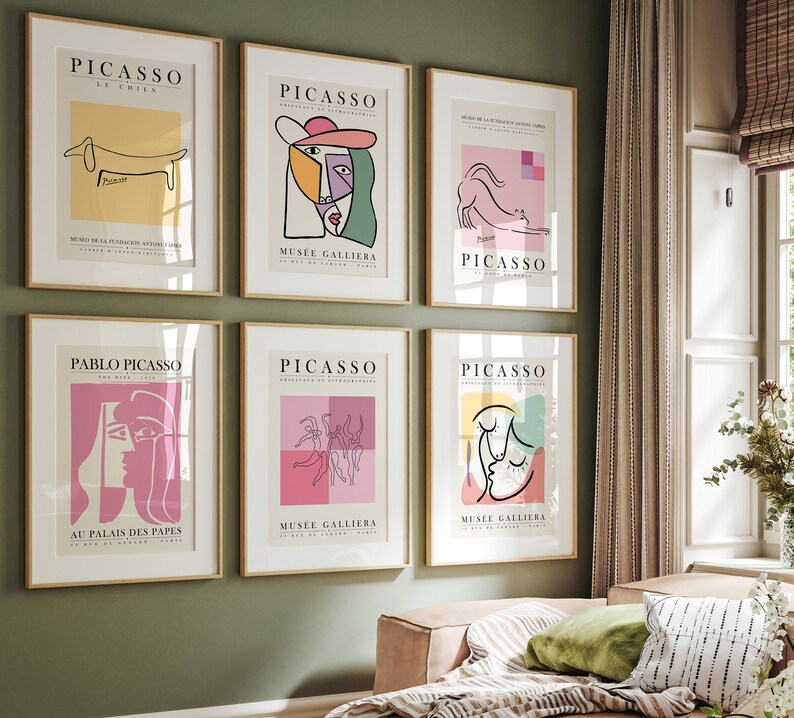 Eclectic Wall Print Bundle Set of 24 Prints Matisse Flower - Etsy