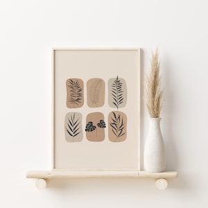 Boho Print Bundle, Set of 18 Posters, Boho Color Wall Art, Boho Wall ...