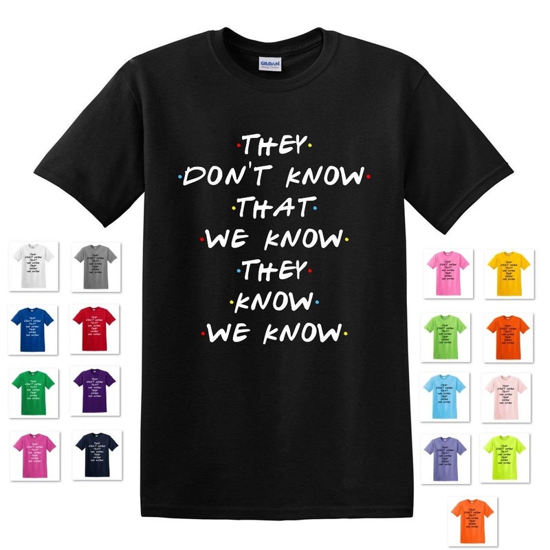They Don't Know That We Know That They Know Svg - Etsy