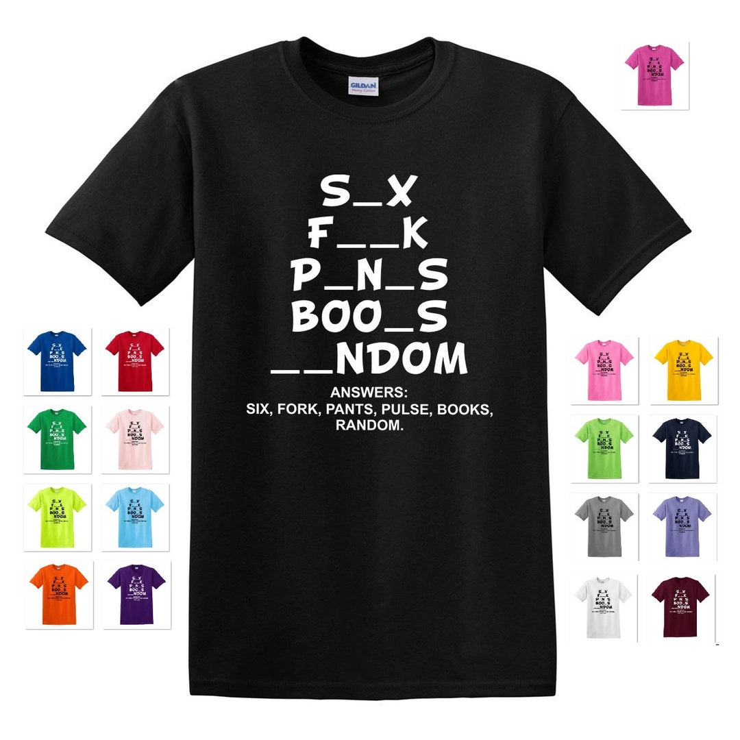 SEX F CK Penis Boobs Condom Adult Comical Dirty College Raunchy Humor ...