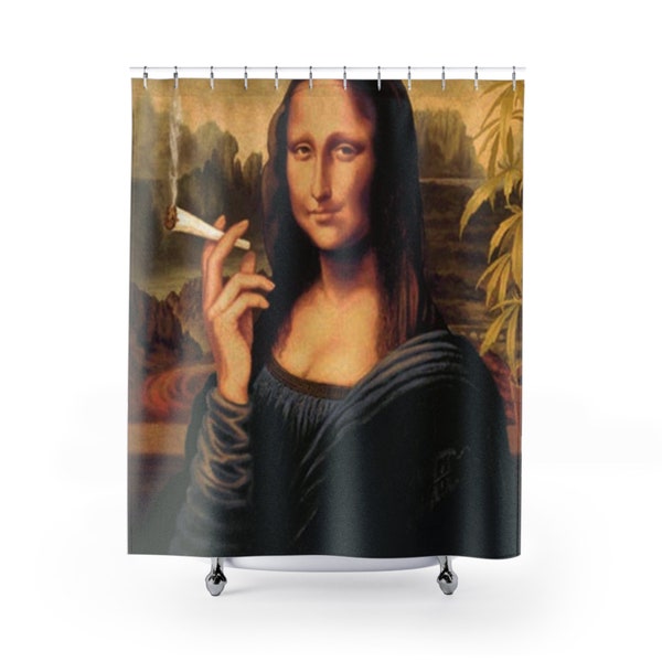Mona Lisa Smoking - Etsy