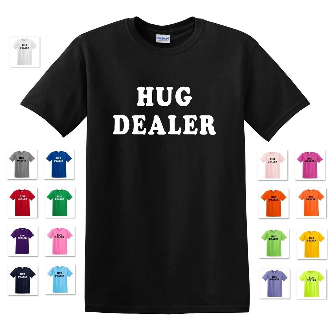 New HUG DEALER College Party Cuddle Gift Humor Funny Tee - Etsy