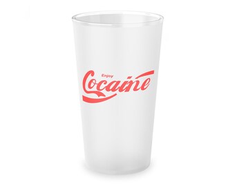 Coke Pint Glass - Etsy