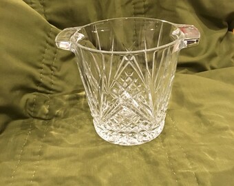 Crystal ice bucket | Etsy
