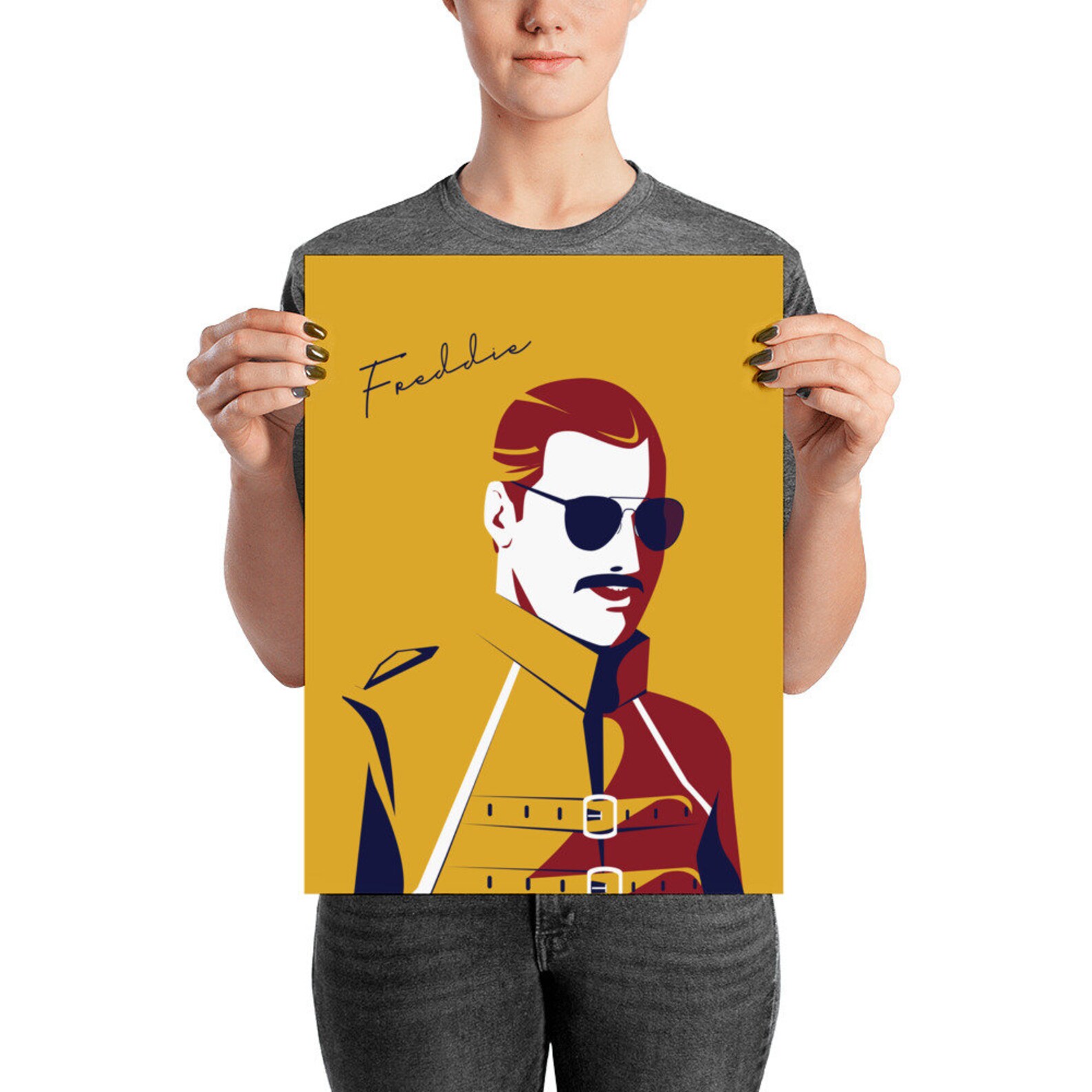 Queen Poster Freddie Mercury Poster Queen Poster Music - Etsy