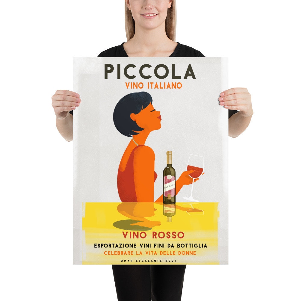 Italian Vintage Advertising Prints Wine Food Poster Sizes: (inches ...