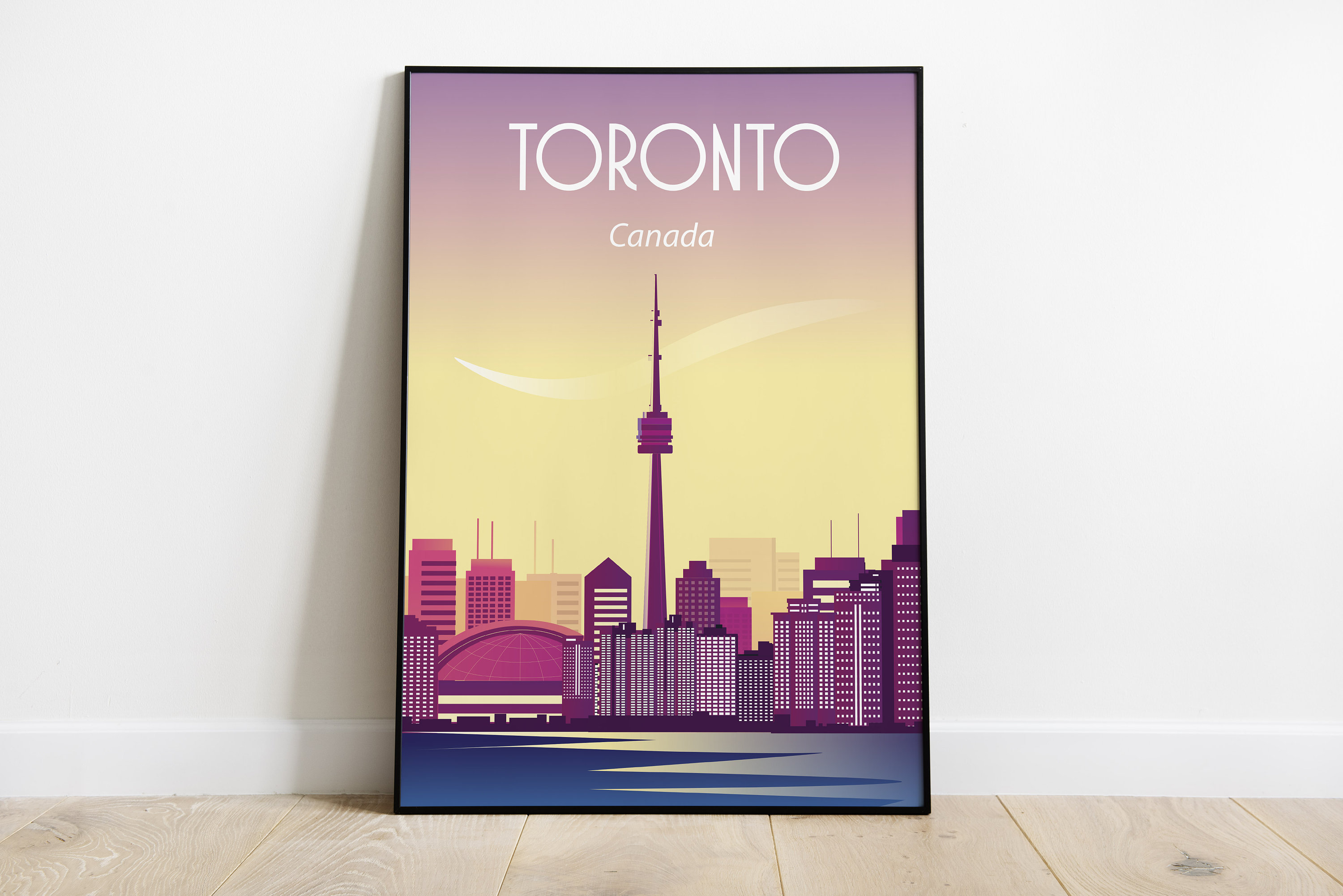Toronto Poster - Canada Poster Print Travel Print, Travel Poster ...