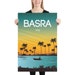 Basra Iraq Travel Poster Wall Art Poster Print ! Sizes: (inches) 8x10 ...
