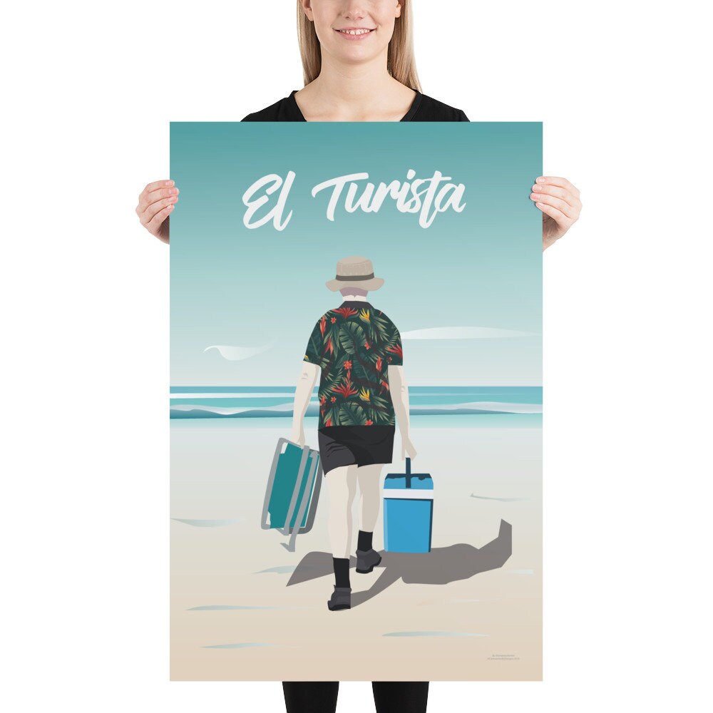 Turist | Travel Poster | Enhanced Matte Paper Perfect for Your Wall ...