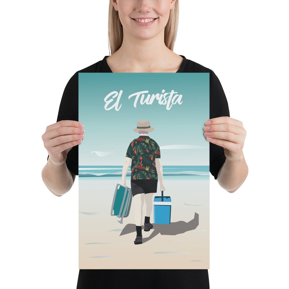 Turist | Travel Poster | Enhanced Matte Paper Perfect for Your Wall ...