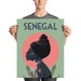 Senegal Travel Poster Africatravel Poster Sizes: inches 8x10 - Etsy