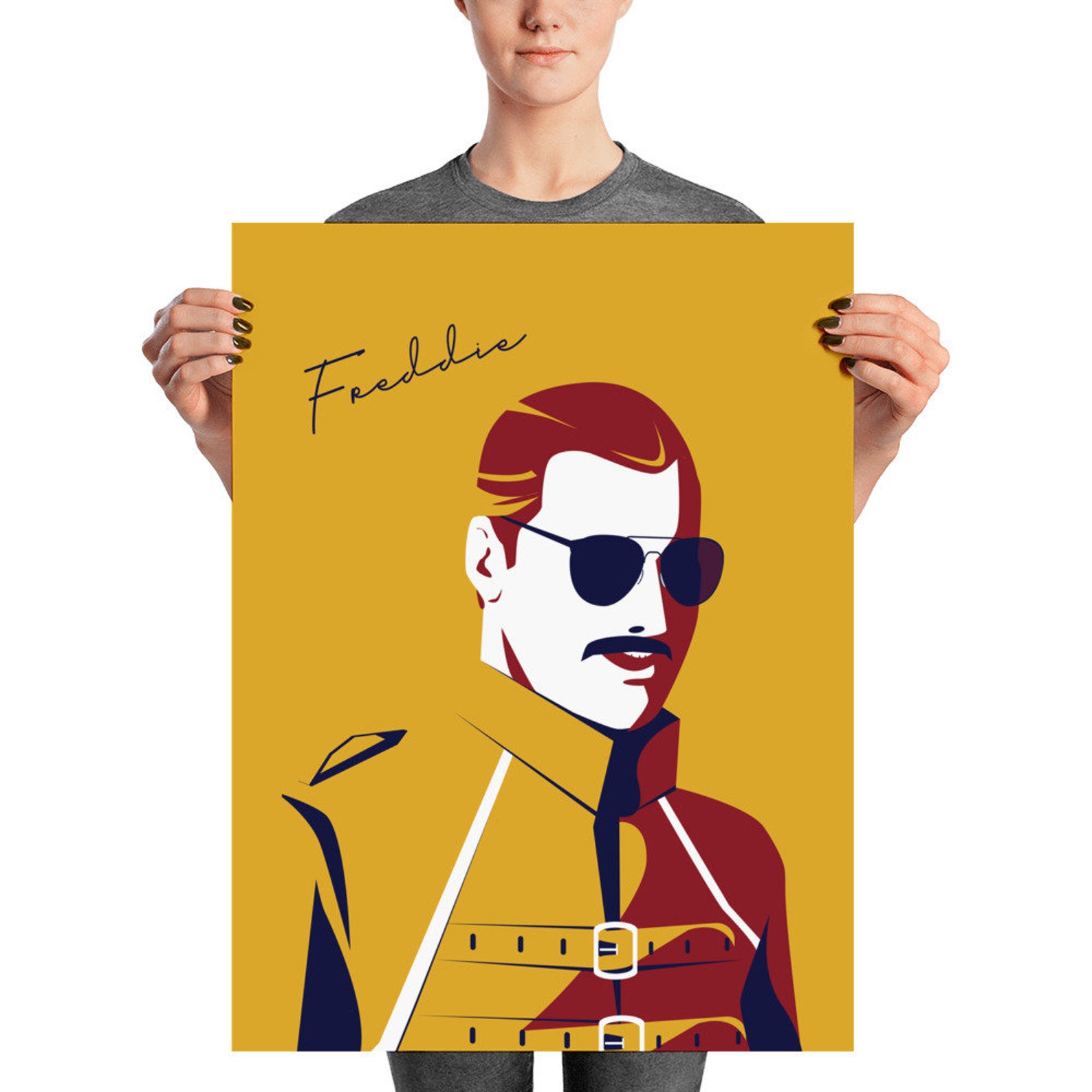 Queen Poster Freddie Mercury Poster Queen Poster Music - Etsy