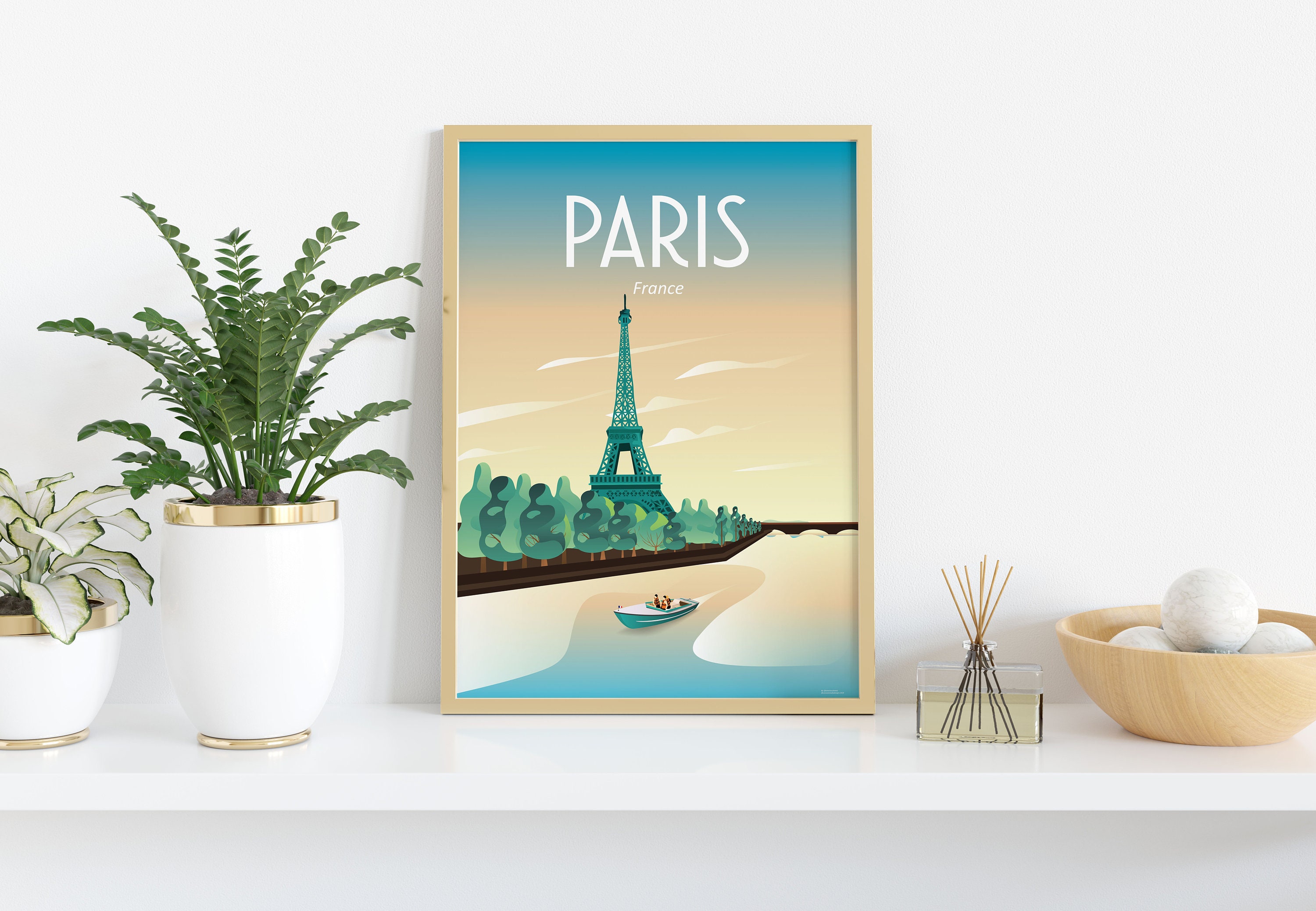 Paris Print France Poster Travel Poster Paris Travel | Etsy