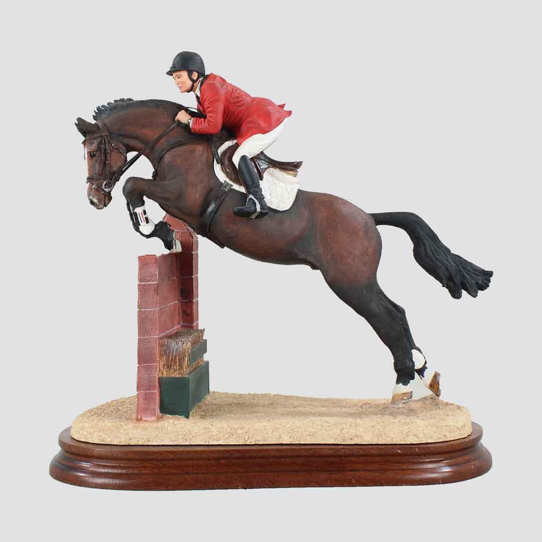 Four Faults bay Border Fine Arts Horse - Etsy