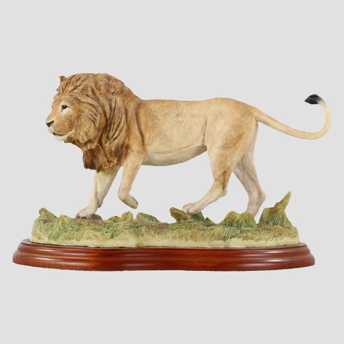 Lion Border Fine Arts Wildlife - Etsy