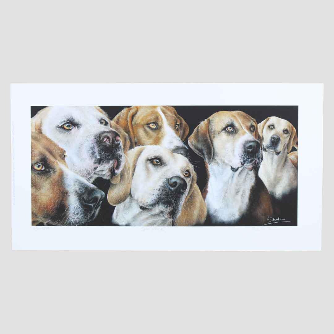 Six Pack Print by Angela Davidson Art - Etsy