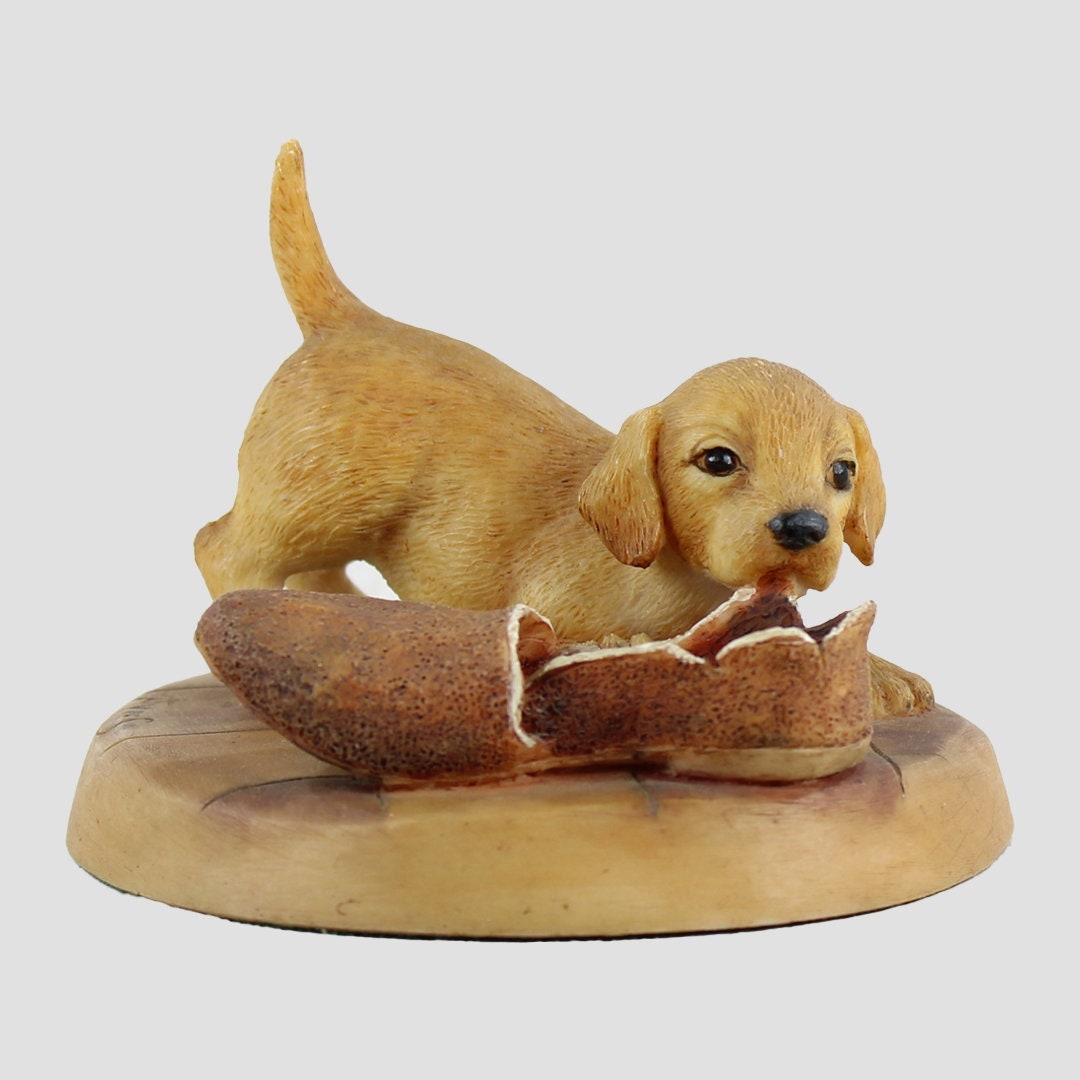 Pup and Slipper Border Fine Arts Dogs - Etsy