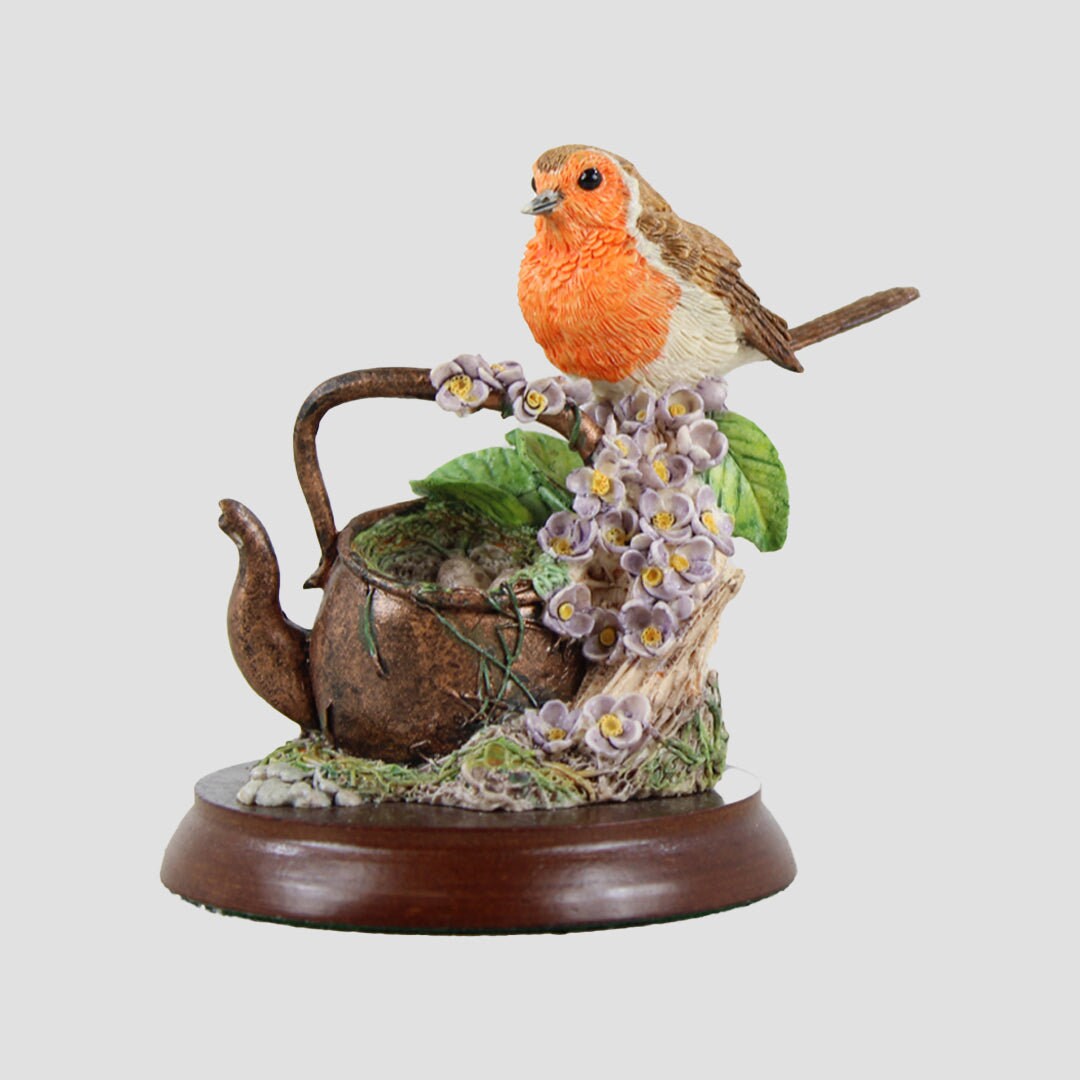 Mini Robin and Nest Border Fine Arts - Etsy