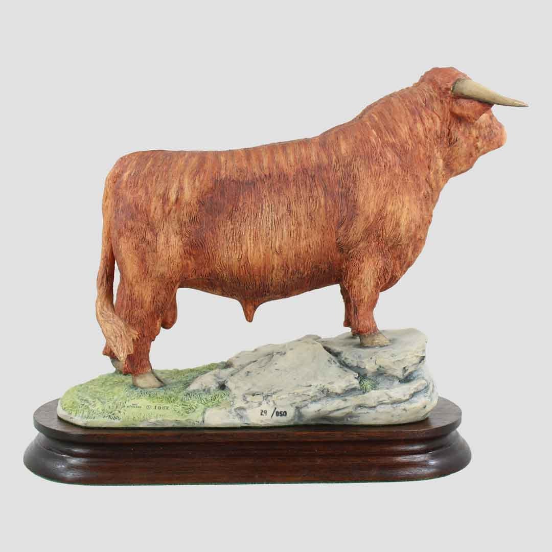 Highland Bull Border Fine Arts Livestock - Etsy