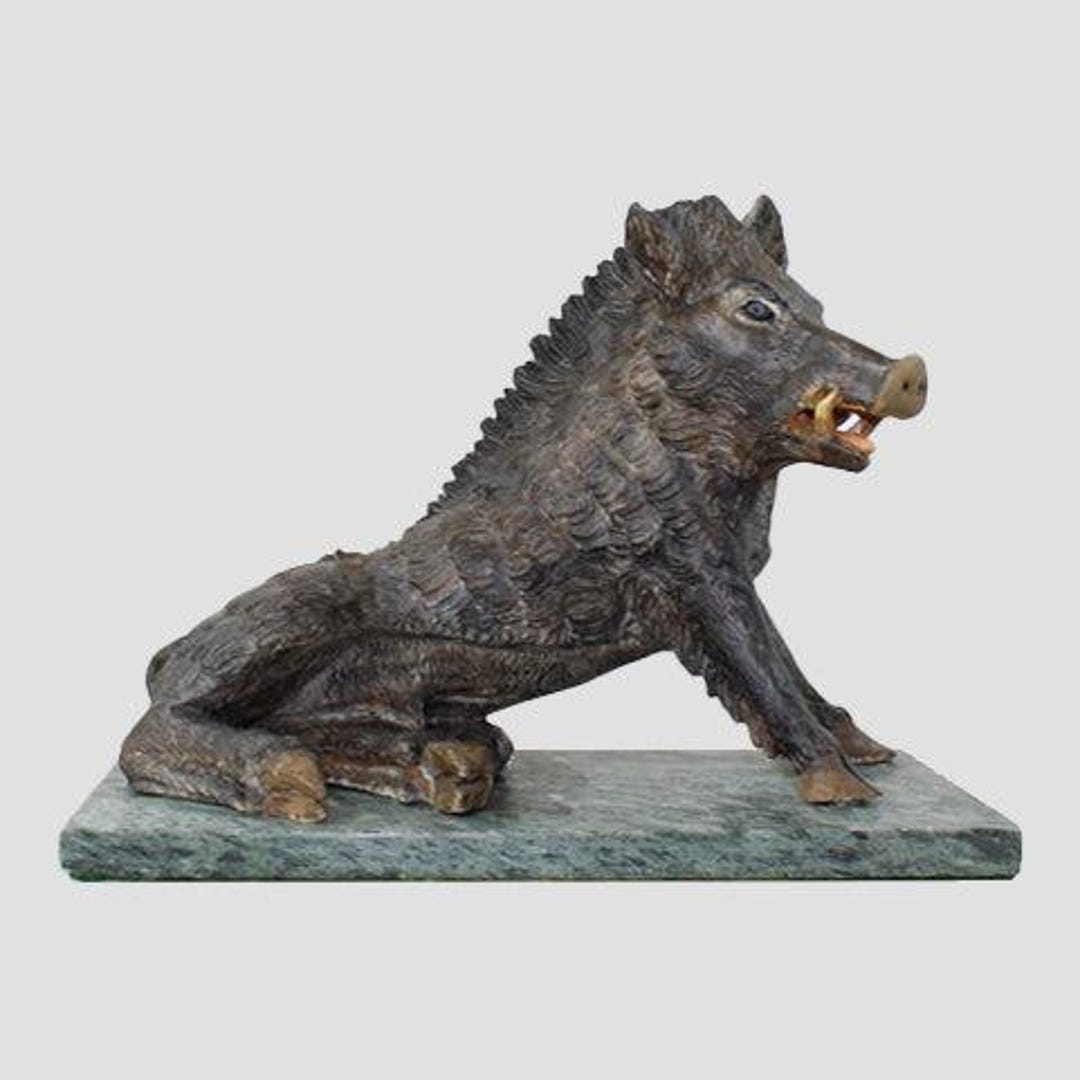 Sitting Warthog Model, Fine Animal Sculpture (26x20x13cm) - Etsy Australia