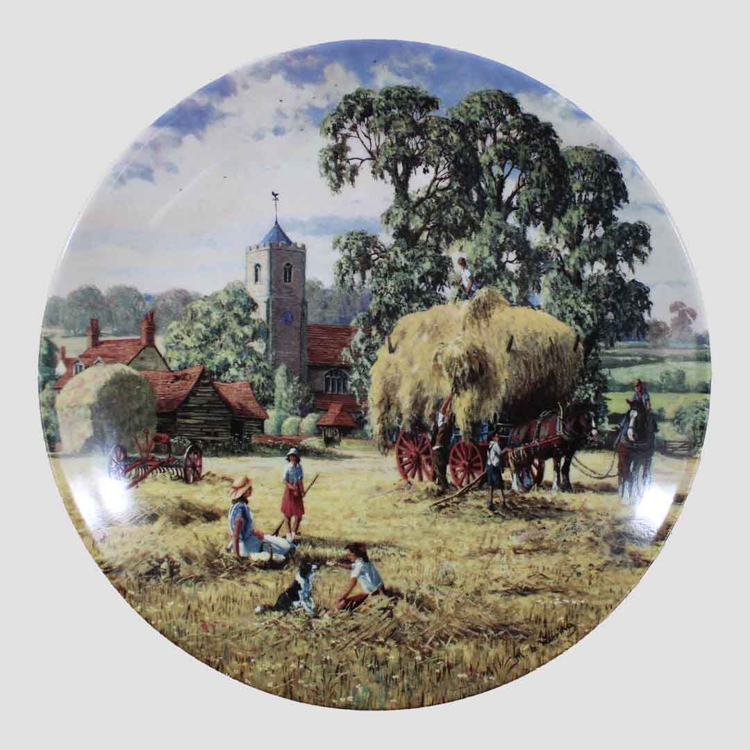 Hay-making Wedgwood Horse Plate - Etsy
